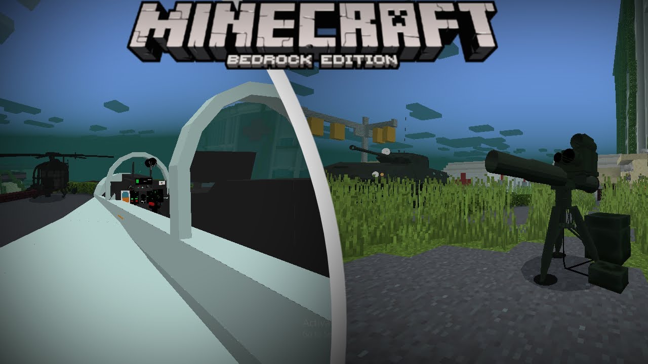 TOP 5 Modern Warfare addons! [MINECRAFT BEDROCK, MCPE] - YouTube