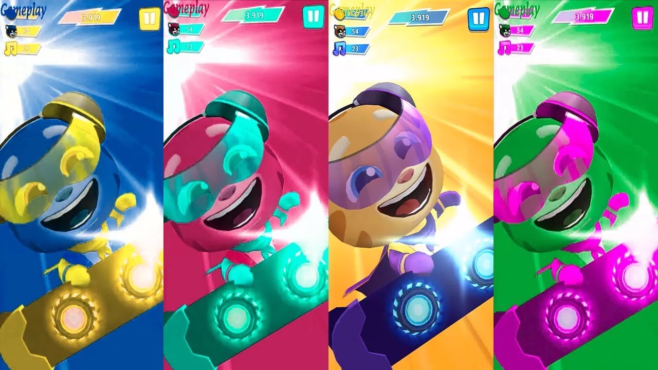 Colors Reaction Talking Tom Hero Dash New Update 2020 - NEW CHARACTER ...