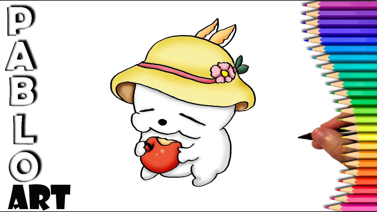 How to Draw Mashimaro | Learn to Draw step by step - YouTube