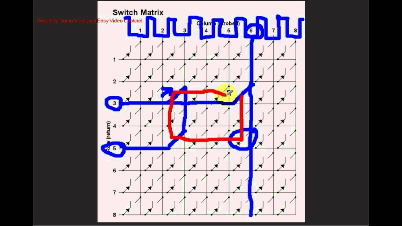 Troubleshooting Pinball Switch Matrix with a Shorted Diode - YouTube