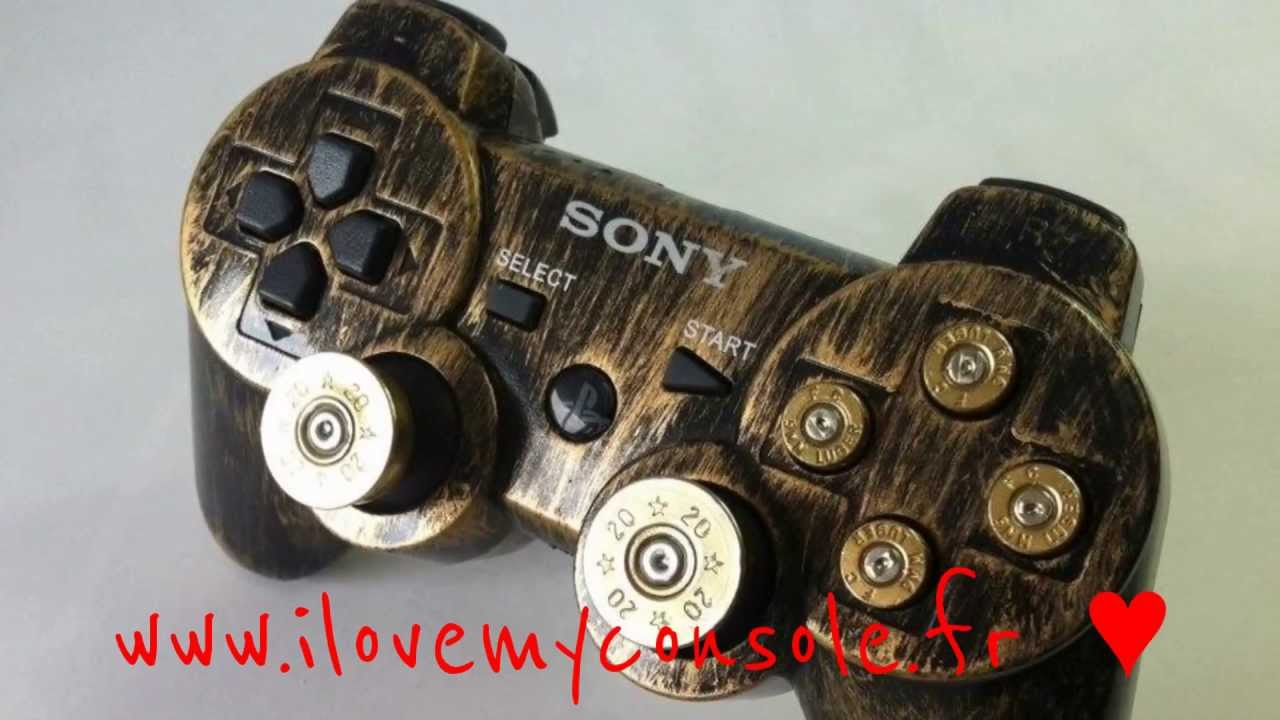 Manette PS3 Custom by i love my console - YouTube