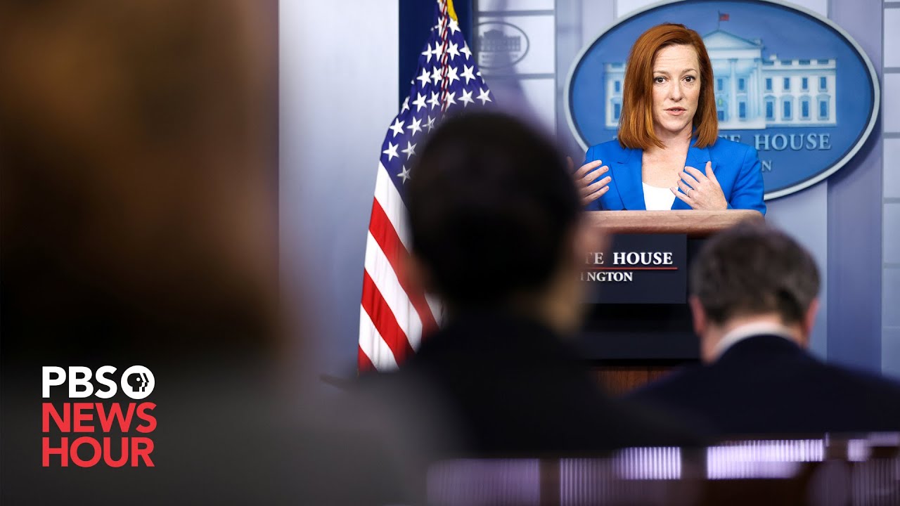 WATCH: White House press secretary Psaki holds briefing - YouTube