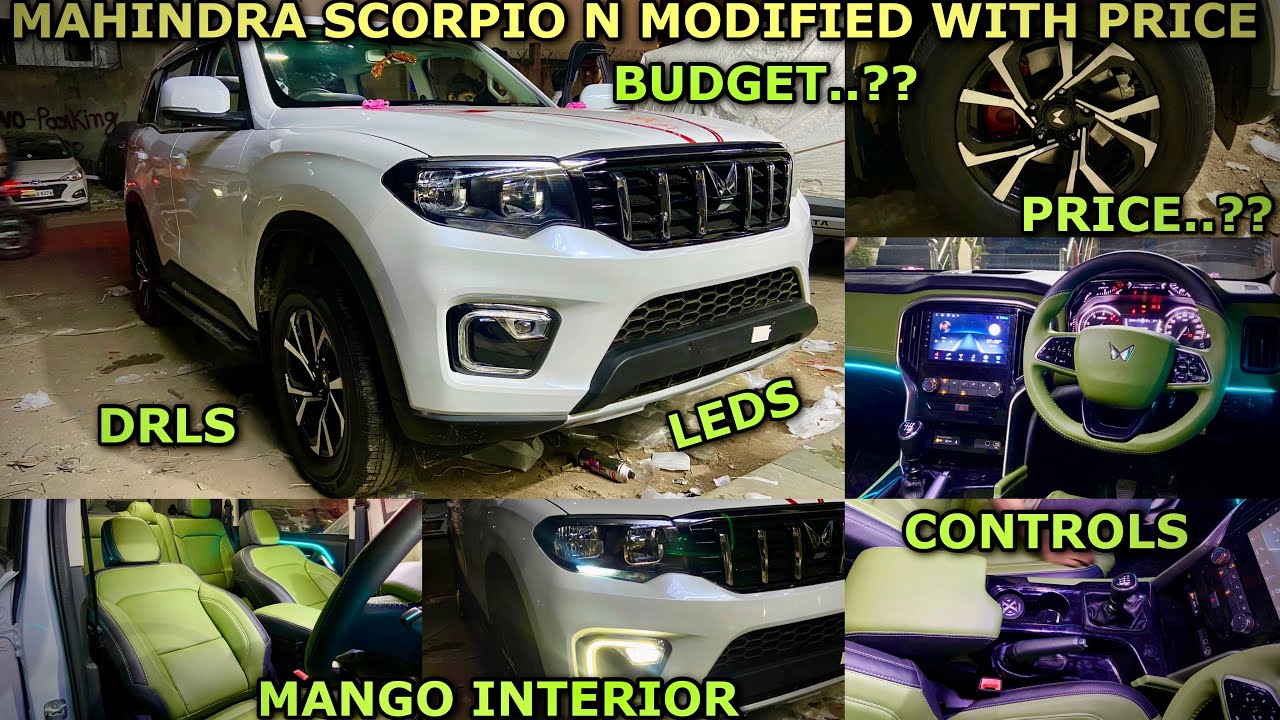 2024 MAHINDRA SCORPIO N Z2 FULLY MODIFIED WITH PRICING | SCORPIO N ...