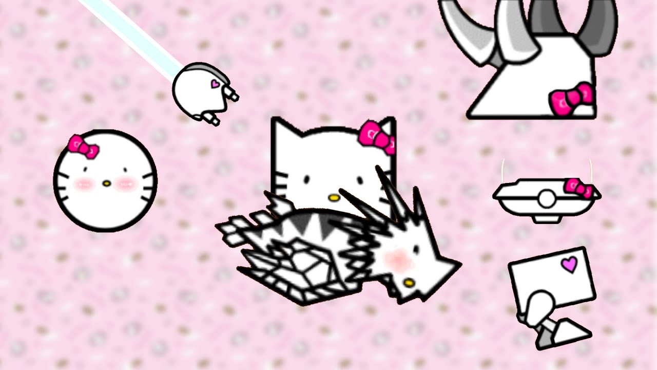 My Private Hello Kitty Texture Pack (Geometry Dash) - YouTube