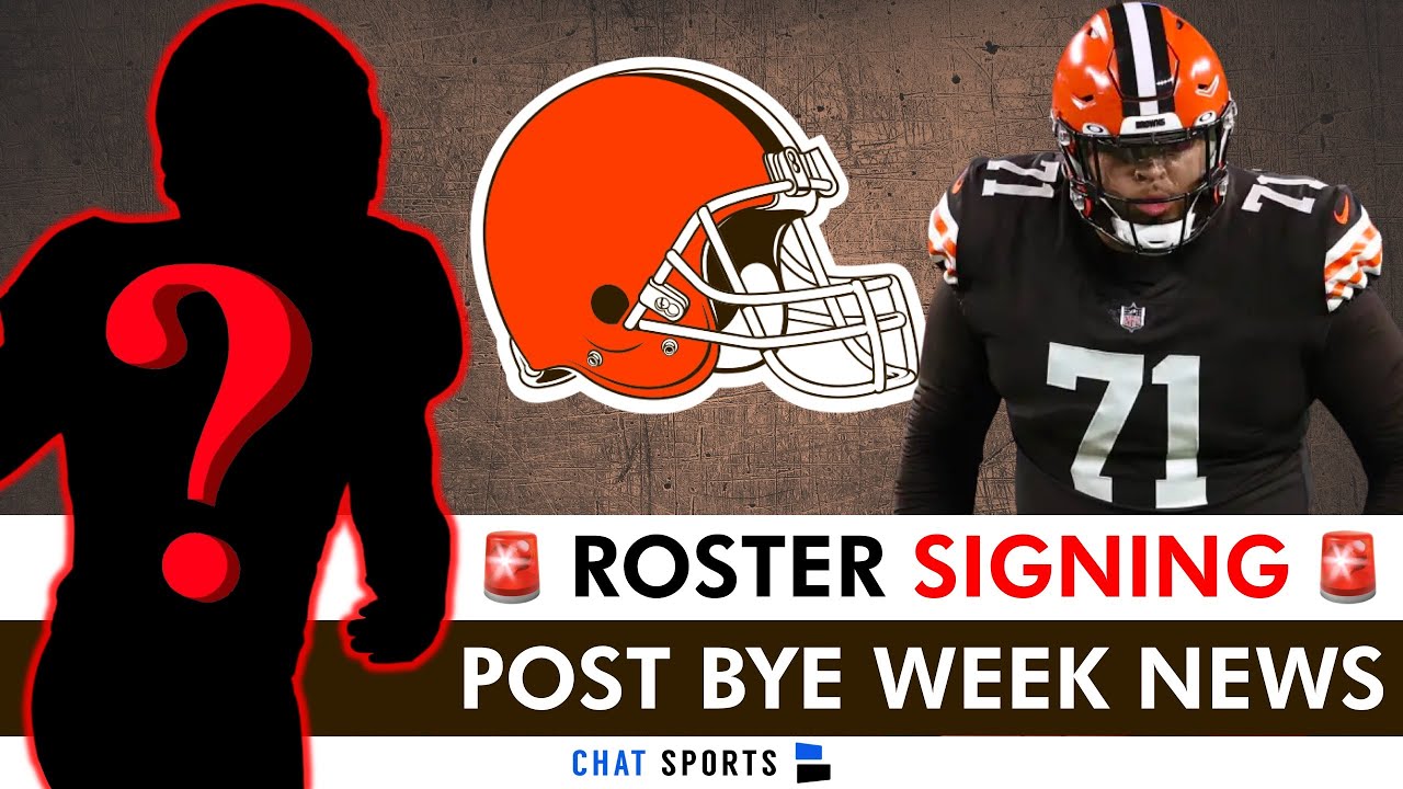 🚨 Browns Roster Signing After Bye Week + Browns News On A Starter ...