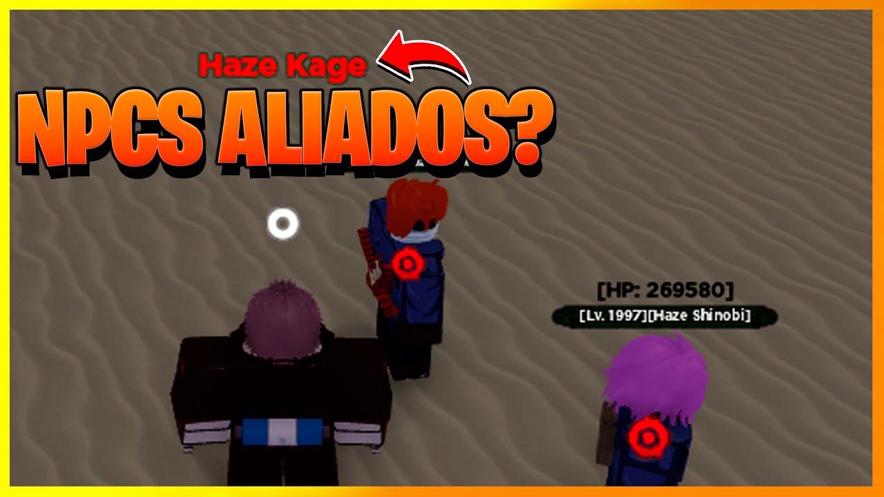 OPEN WORLD TERÁ NOVOS NPCS NO SHINOBI LIFE 2 - YouTube