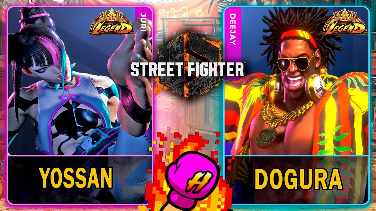 Street Fighter 6 🥊 Yossan (JURI) VS Dogura (DEE JAY) Legend Rank🥊 スト6 🥊 ...