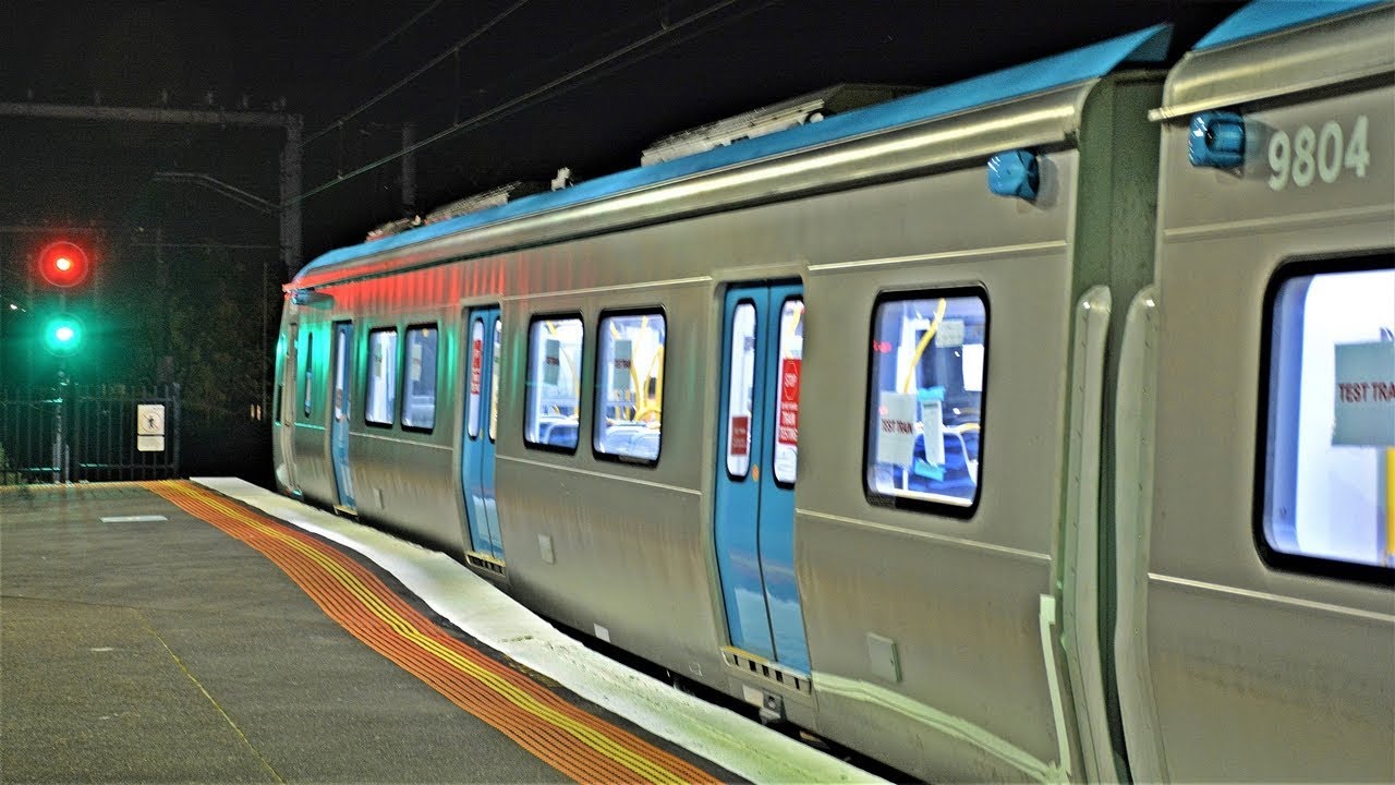 HCMT Testing on the Pakenham Line - YouTube