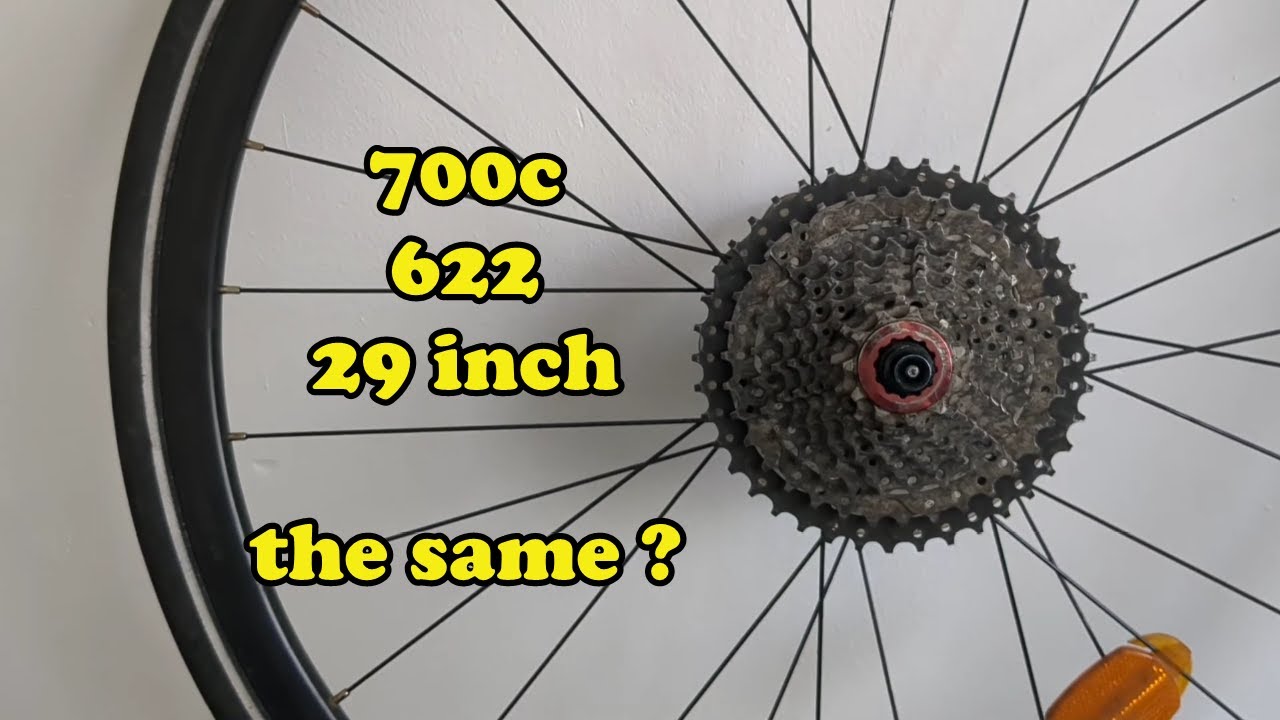 Are 700c 622 29 Bike Wheels The Same YouTube
