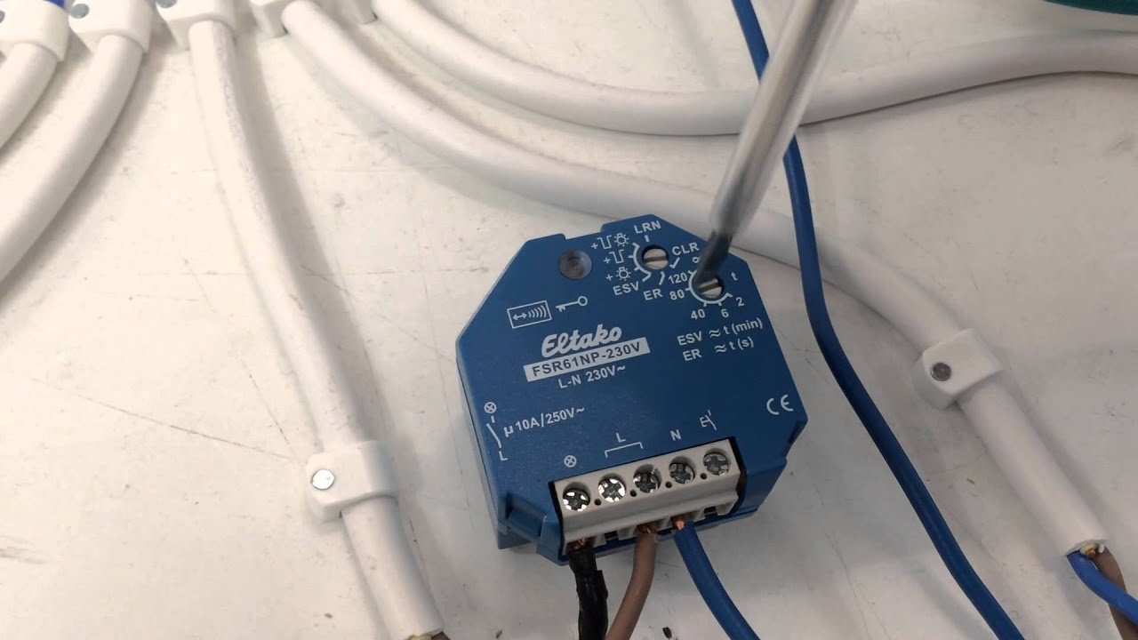 Eltako FSR61NP - paritus - YouTube