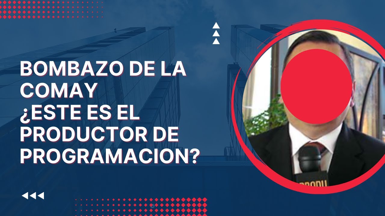 EL BOMBAZO DE LA COMAY A PROGRAMADOR DE TV - YouTube