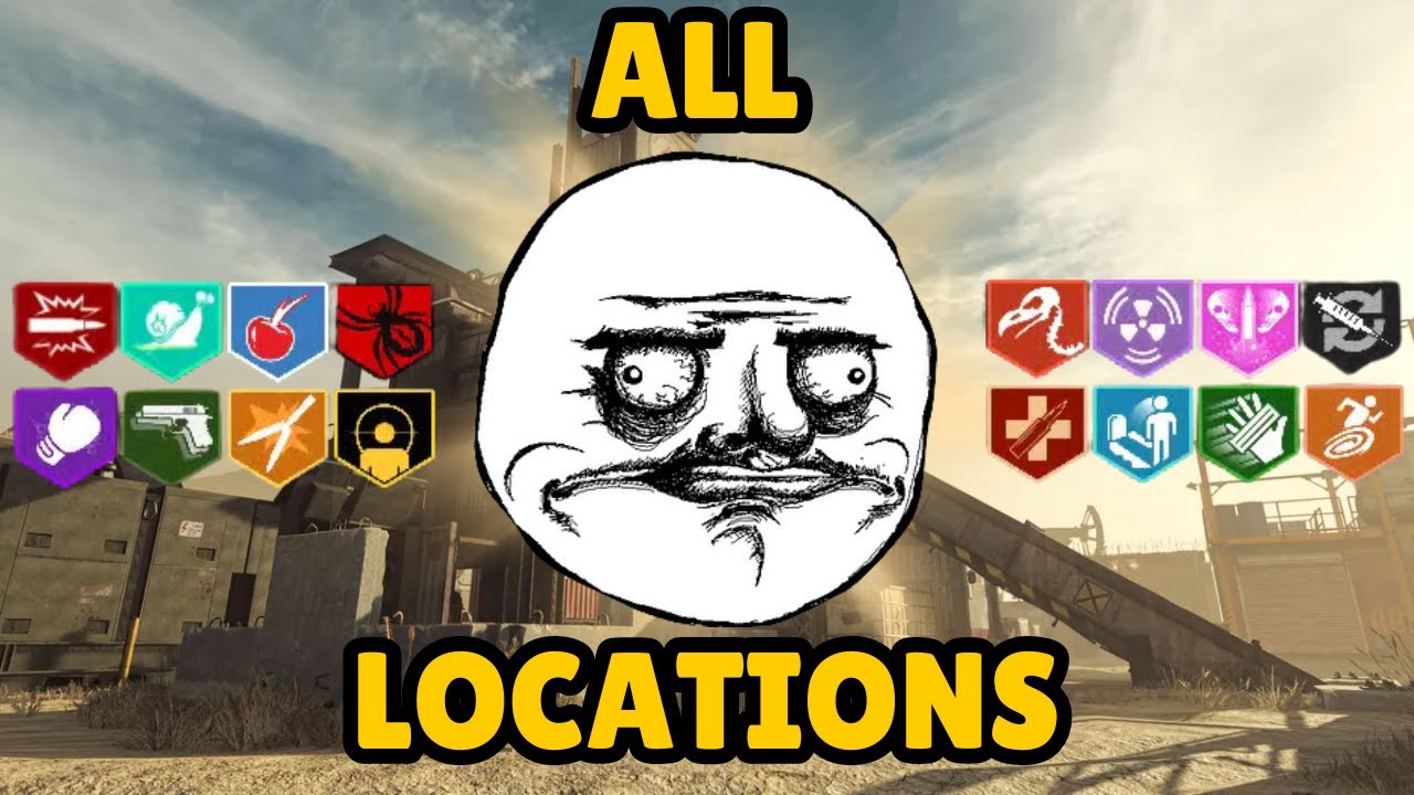 ALL Rust Zombies Troll Face Locations - 16 PERKS!!! - YouTube