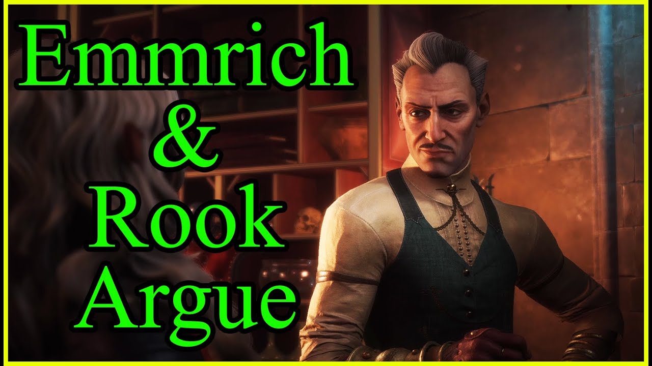 Emmrich & Rook Argue | All Options | Dragon Age: The Veilguard - YouTube