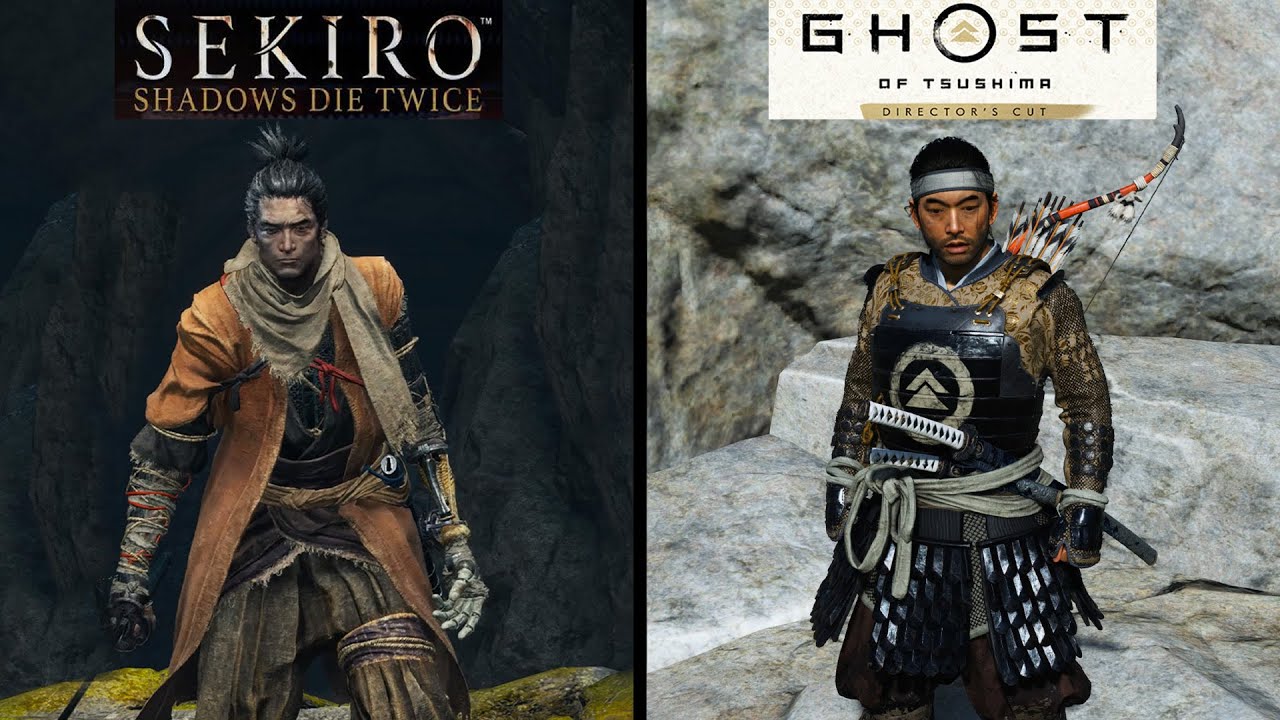 Sekiro vs Ghost of Tsushima PC - Physics and Details Comparison - YouTube