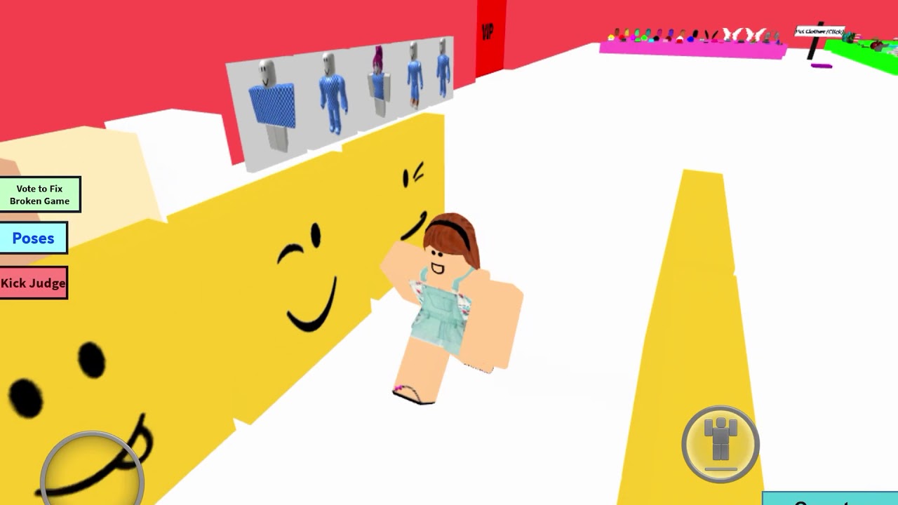 Roblox runway model - YouTube