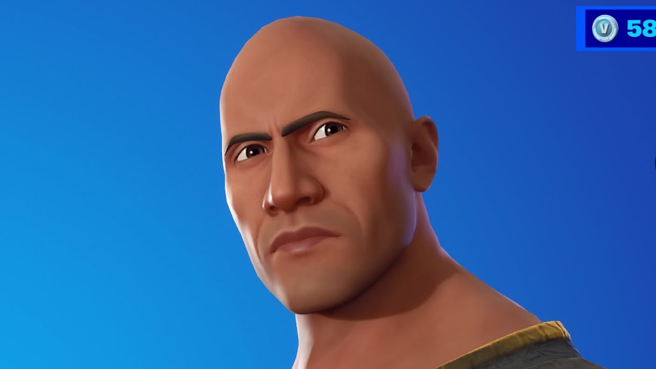 Black Adam is now the guy from Fortnite! - YouTube