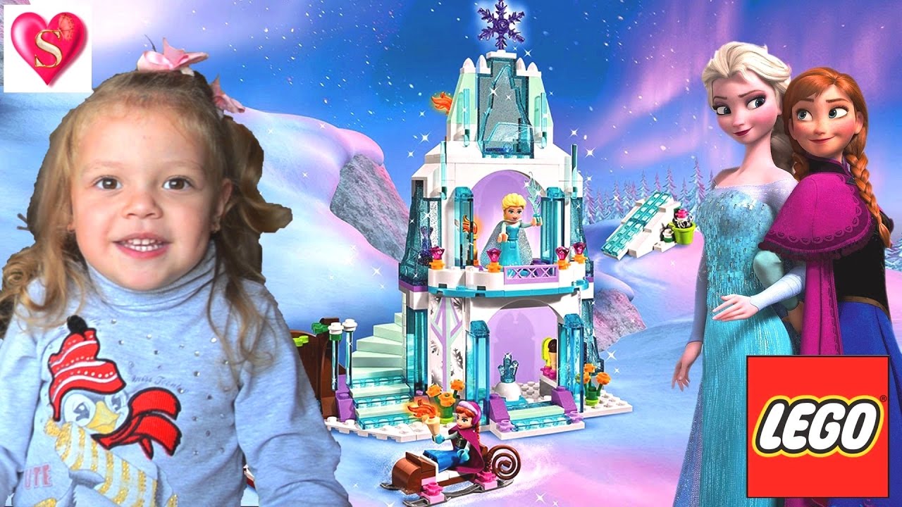 FROZEN Lego Disney Princesses. Лего Принцессы Дисней Ледяной замок ...