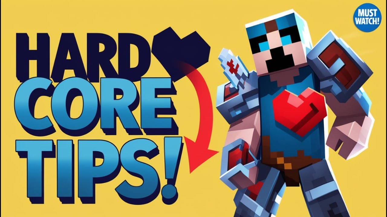 Minecraft Hardcore Tips for Beginners - YouTube