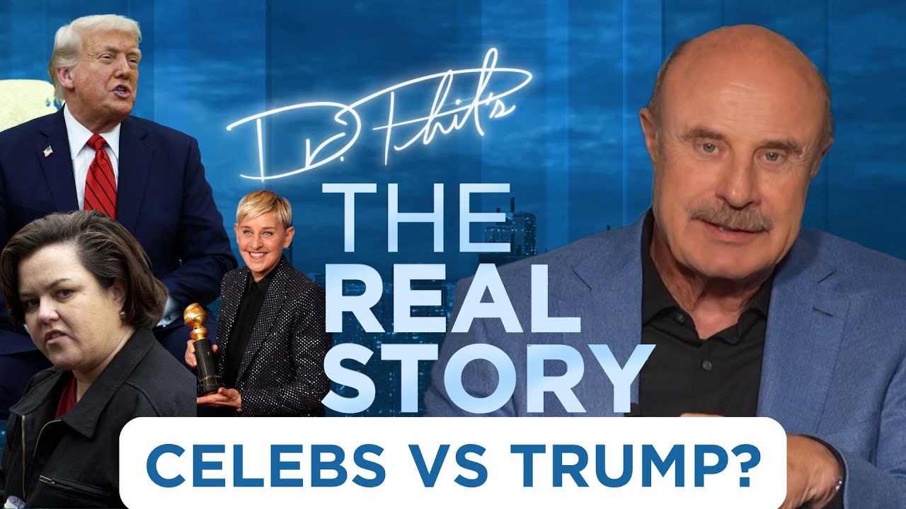 Celebs Fleeing America? Dr. Phil Has a Message | The Real Story - YouTube