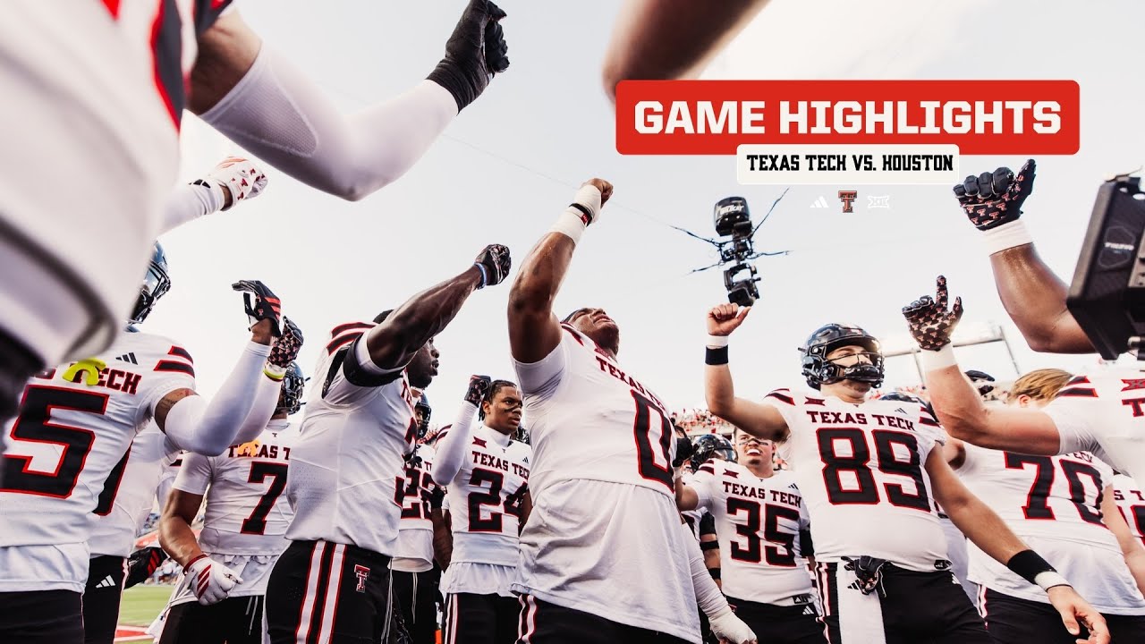 #11 Texas Tech Football at Houston: Highlights (W 35-11)| October 4 ...