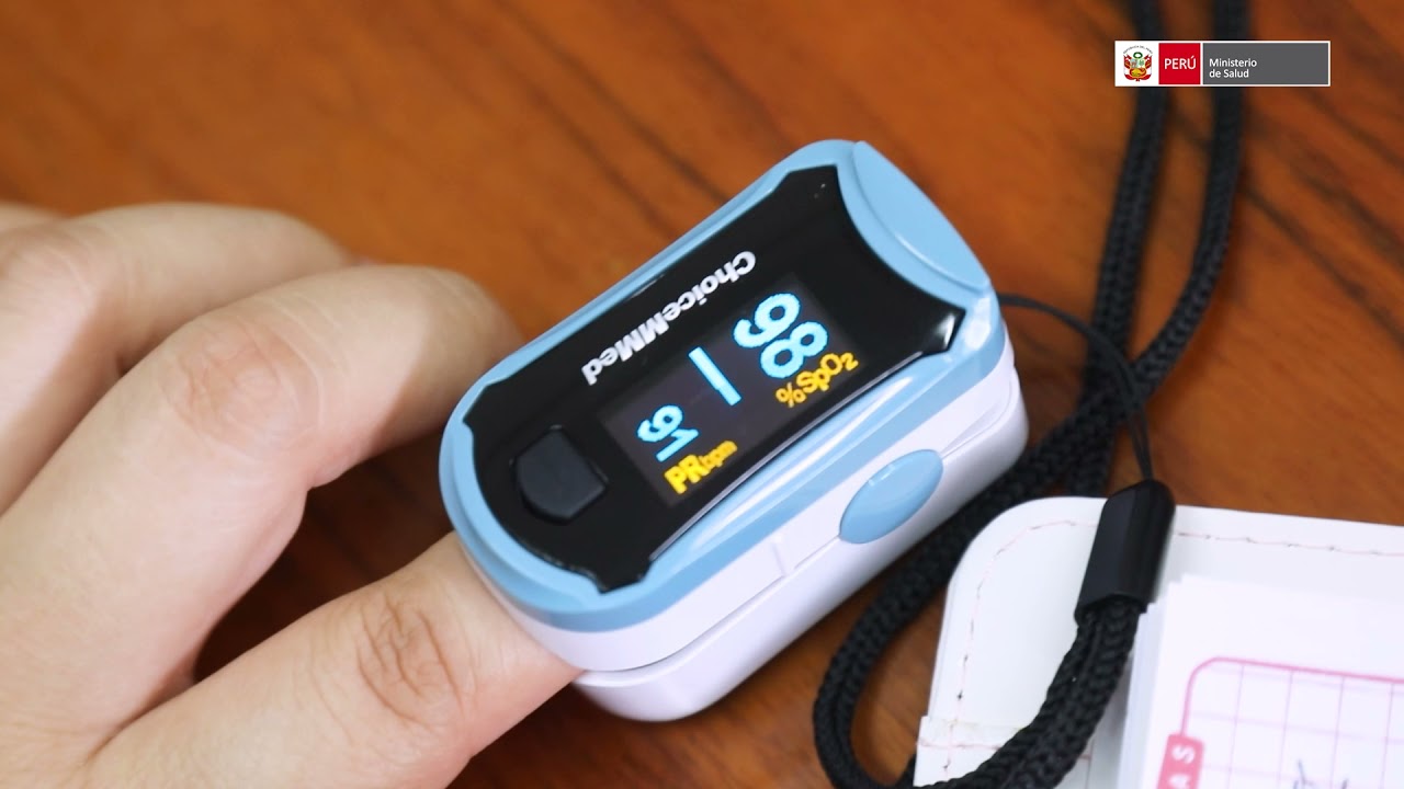 Conoce más sobre el uso del pulsioxímetro - YouTube