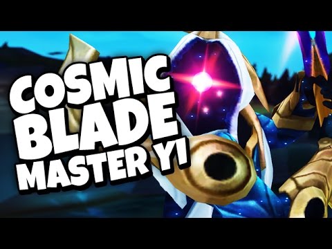 Cosmic Blade Master Yi! New Master Yi Skin! - Jungle - League Of ...