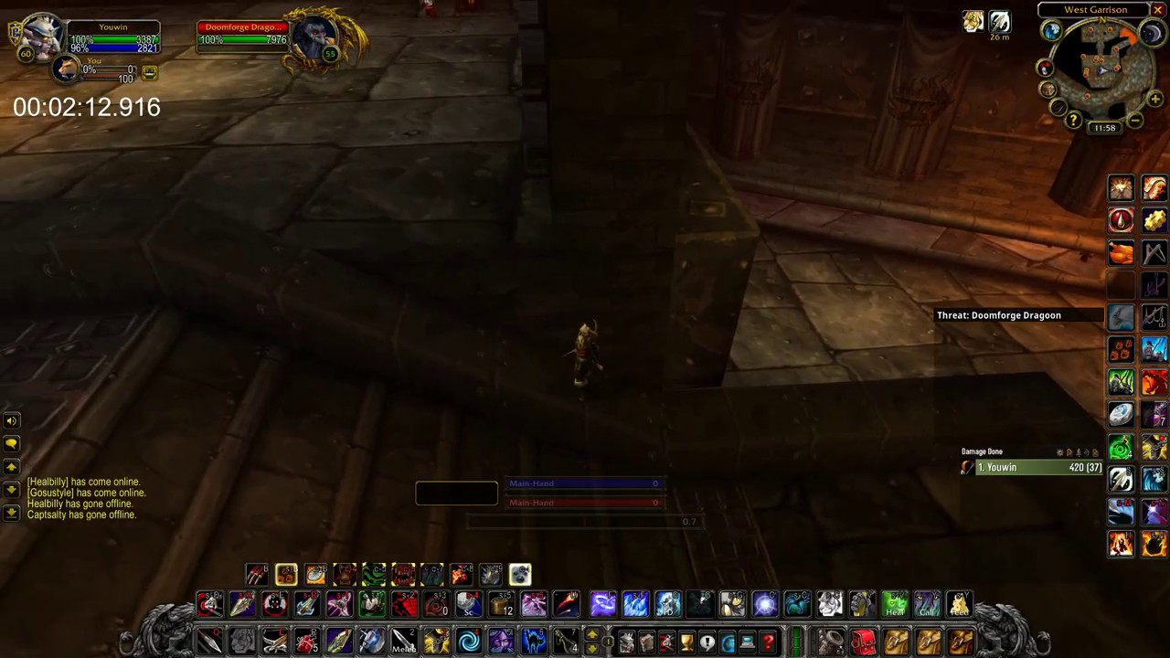 Classic Wow Guide Hunter Solo Brd Angerforge Youtube
