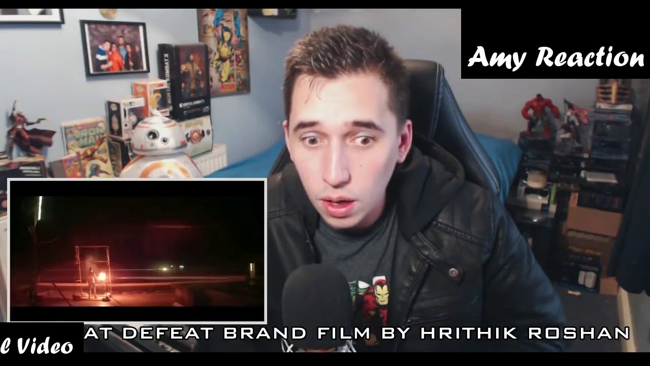 Defeat Defeat Brand Film HRX by Hrithik Roshan Reaction Motivational ...