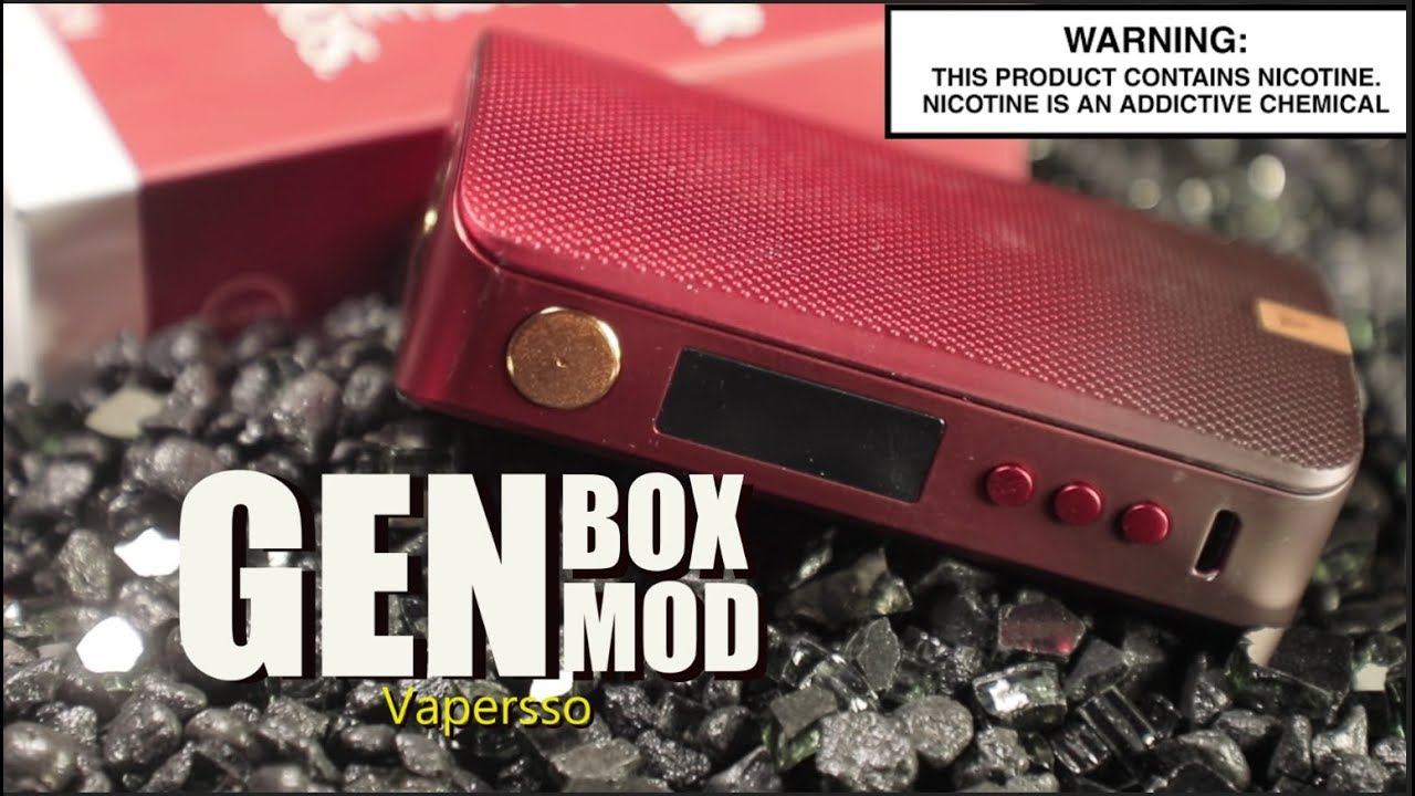 GEN Box Mod By Vaporesso ~Vape Mod Review~ - YouTube