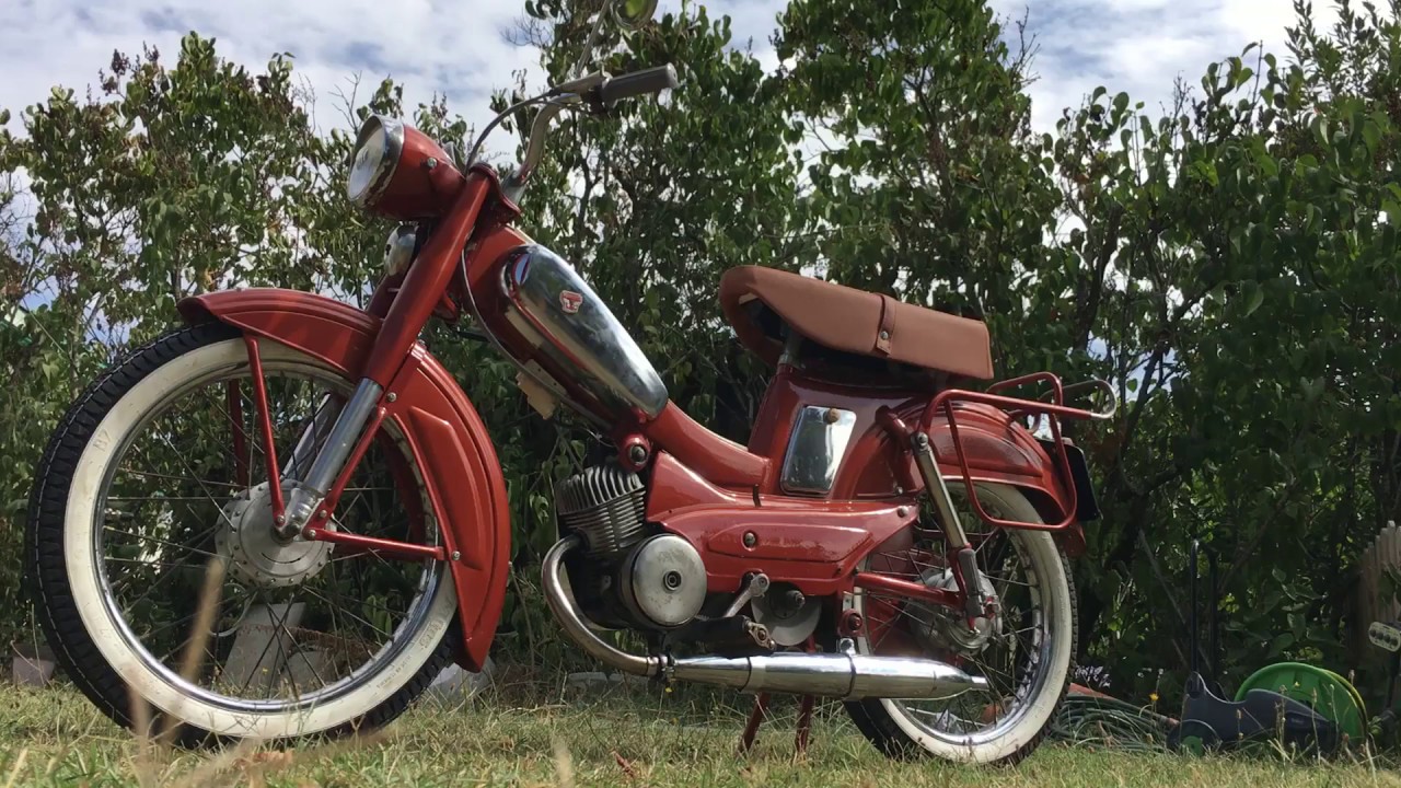 Résurrection d’une mobylette Chaudron Motobécane D98 Sommet version ...