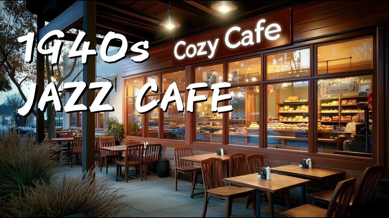 1940s JAZZ CAFE MUSIC Saxophone(Jazzy Espresso🎷) JAZZを楽しんでください/vintage ...