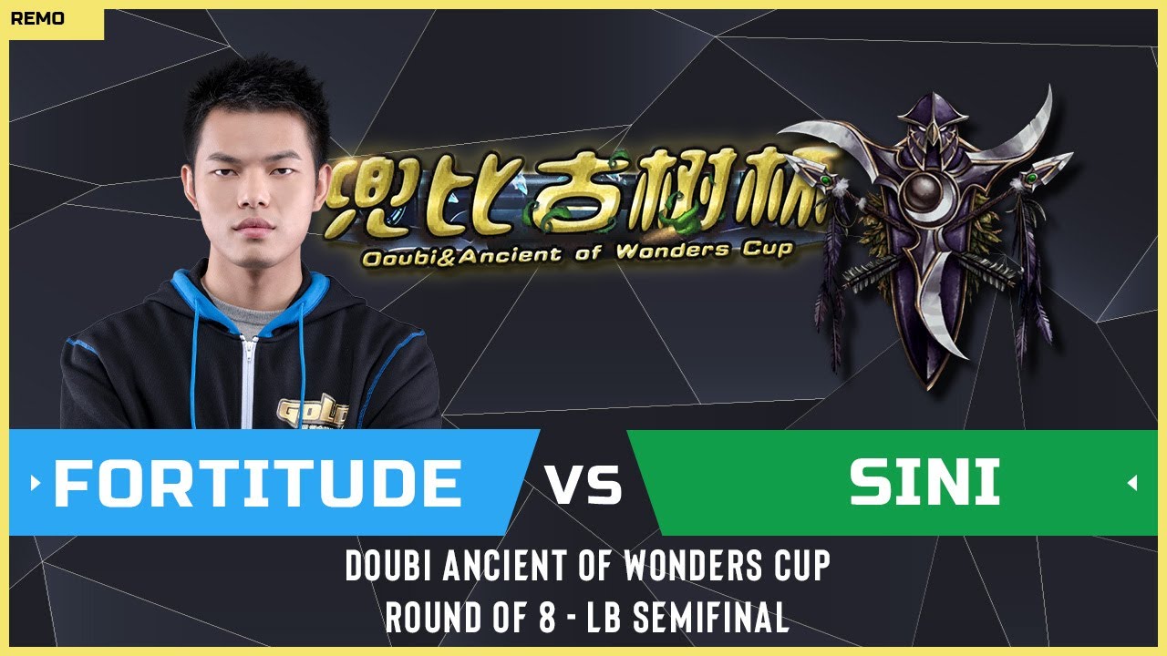 WC3 - Doubi Ancient of Wonders Cup - LB Semifinal: [HU] Fortitude vs ...