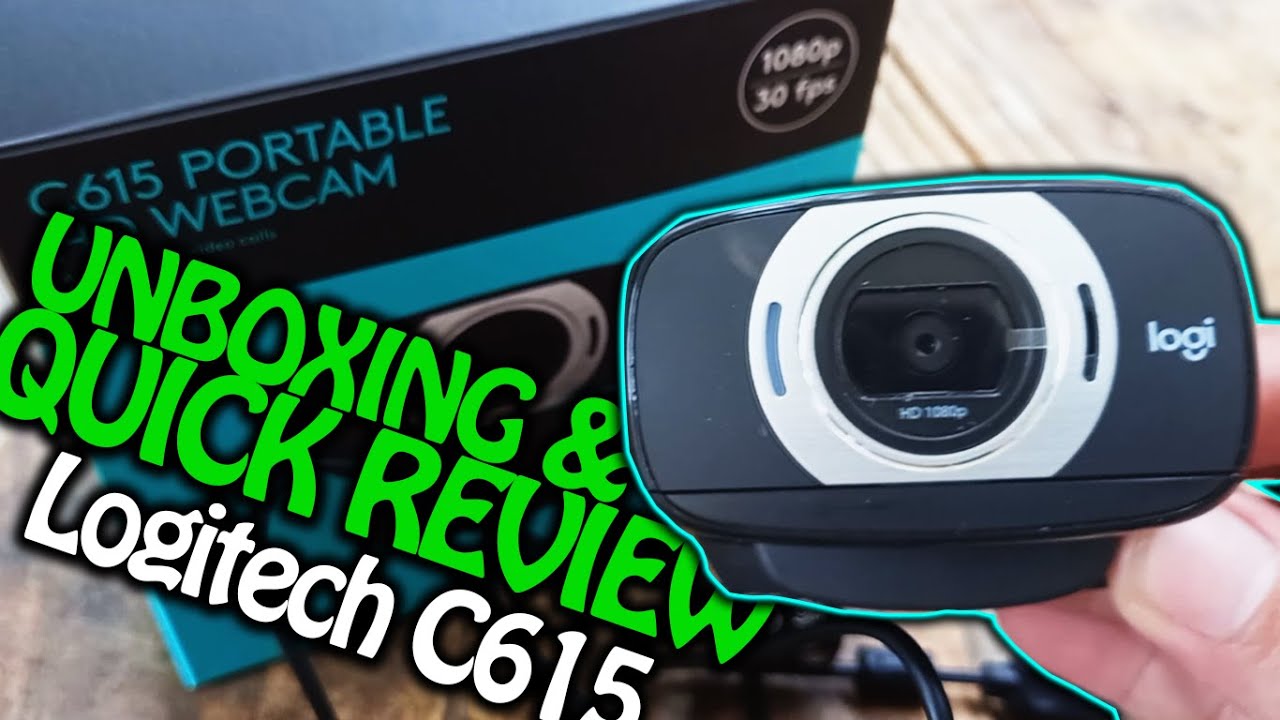 Logitech C615 Webcam Unboxing, Review and Overview | Makoy Polinar ...
