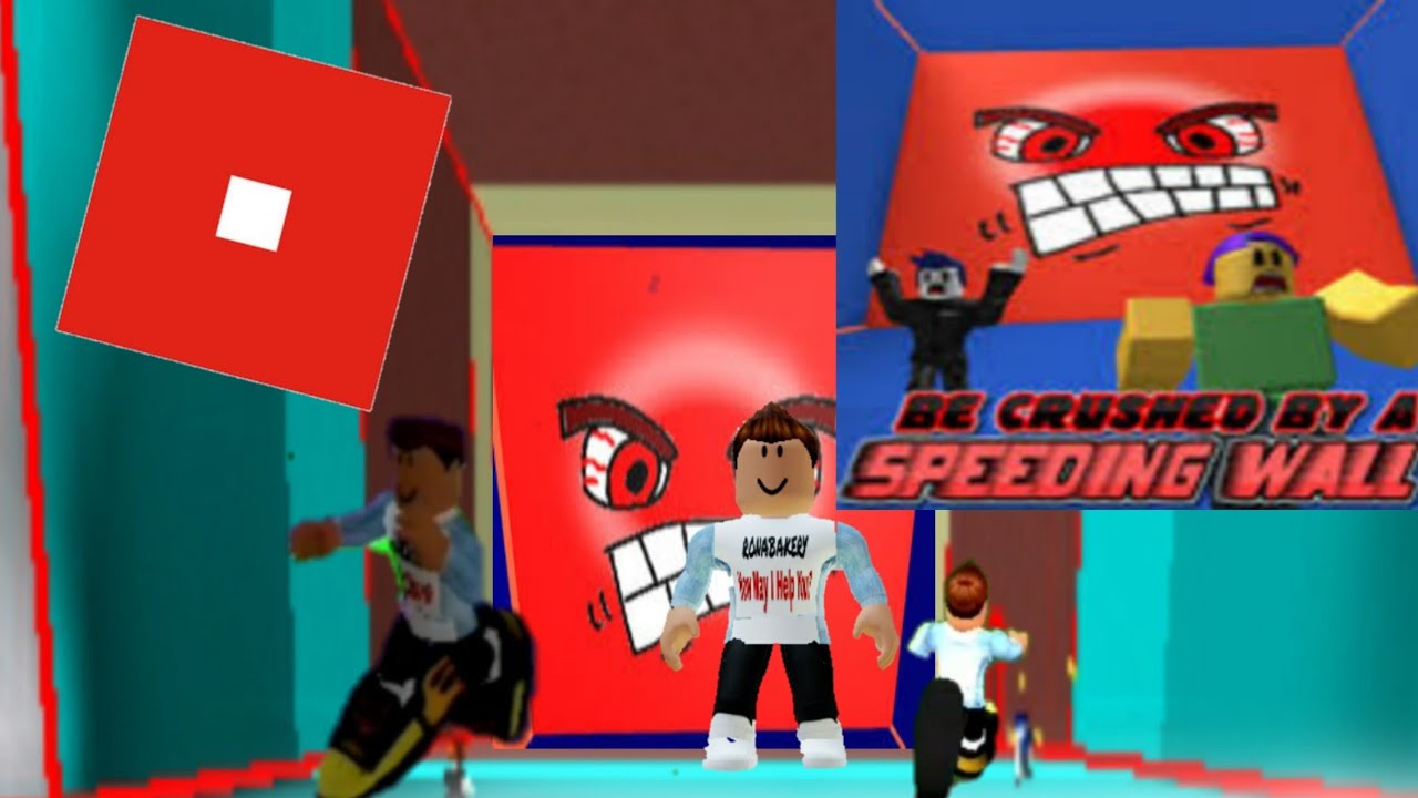 Playing Be crushed by a speeding wall in Roblox - YouTube