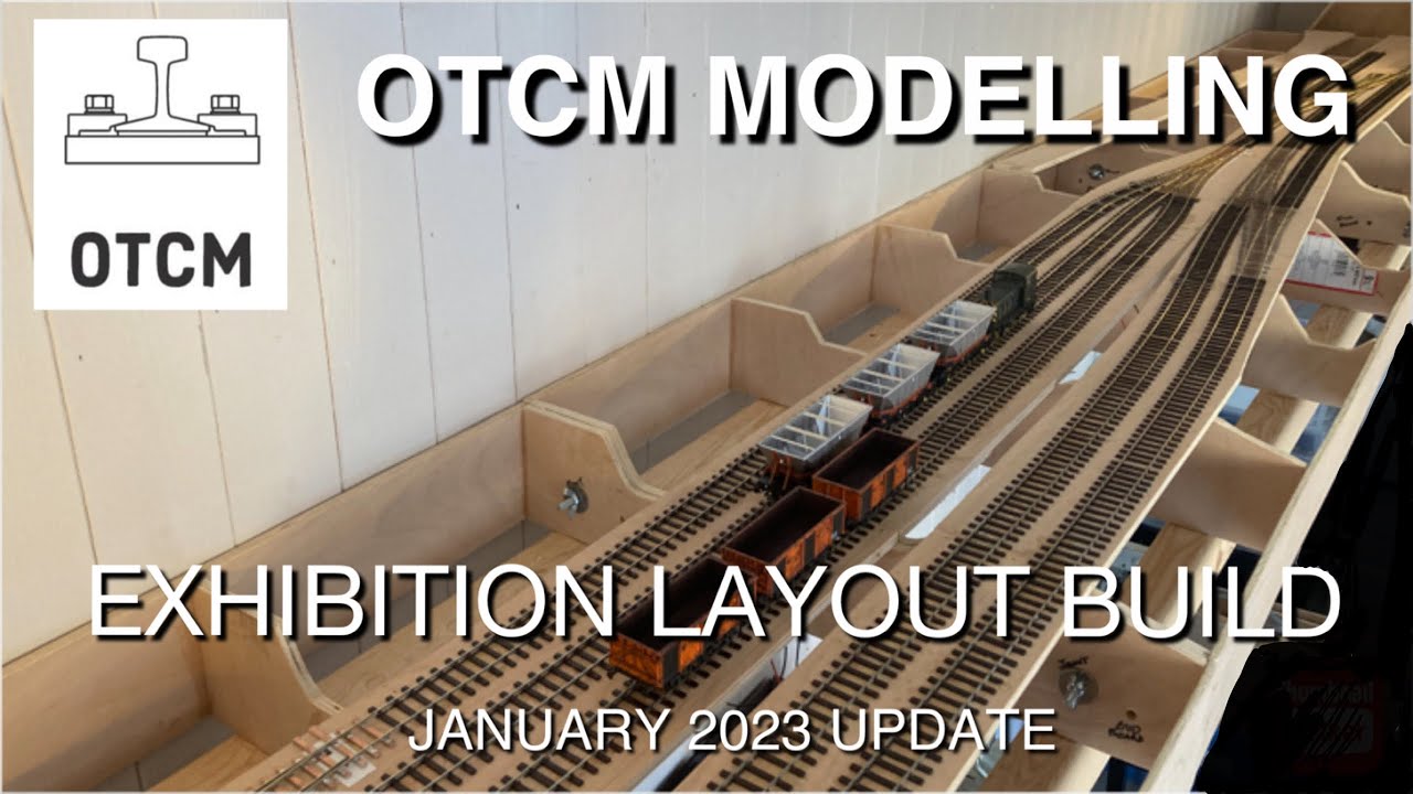Building an OO gauge Exhibition Layout Model Railway. Part 5 - January ...