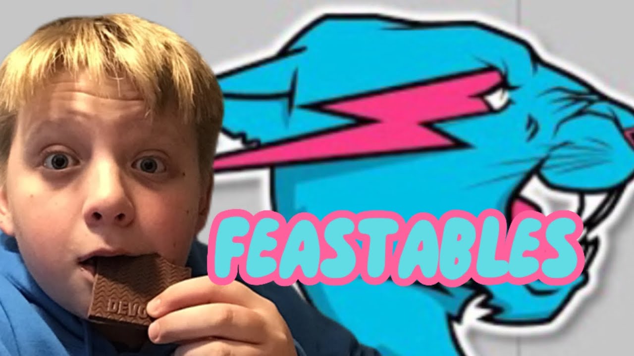 @MrBeast I TRIED FEASTABLES FOR THE FIRST TIME! (SO GOOD!) - YouTube
