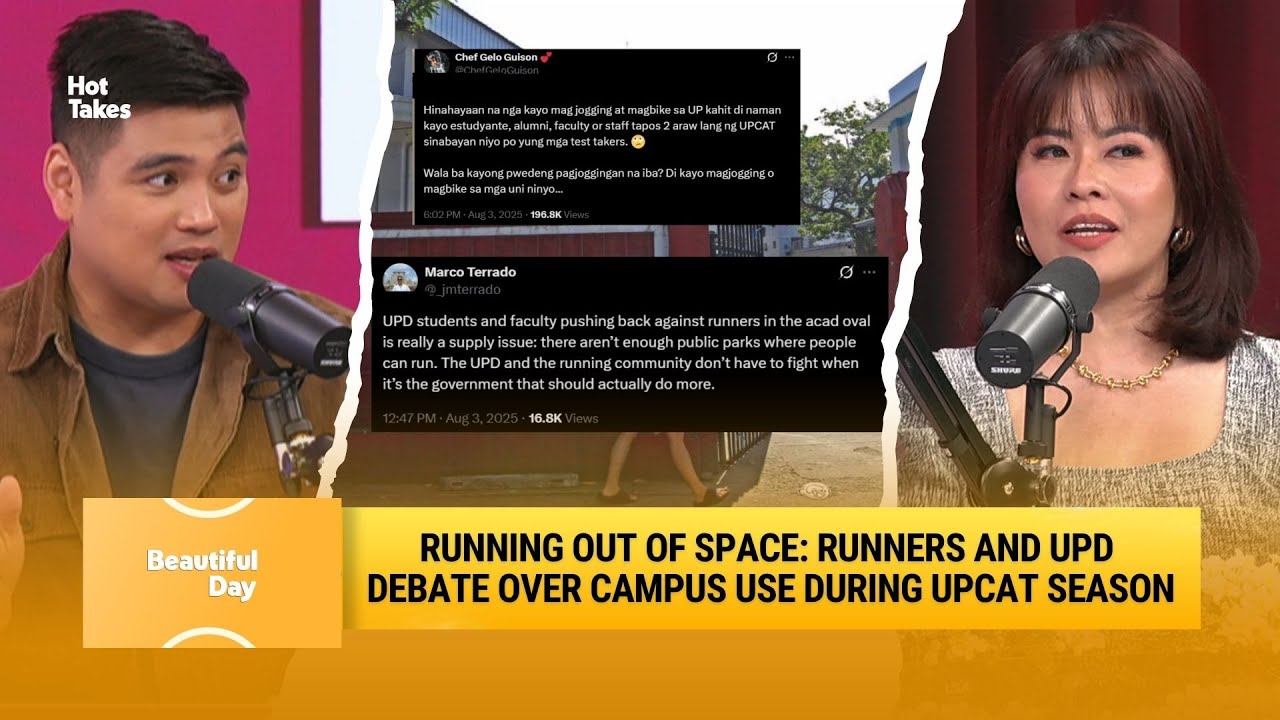 Hot Takes: Running out of space: Runners and UPD debate over campus use ...