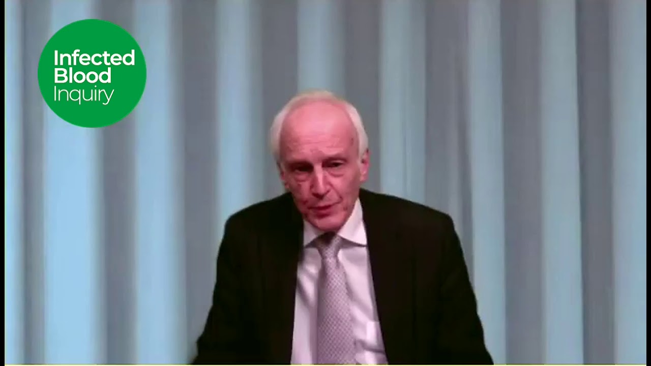 Sir Brian Langstaff : Statement on Clinicians Not Giving Evidence ...