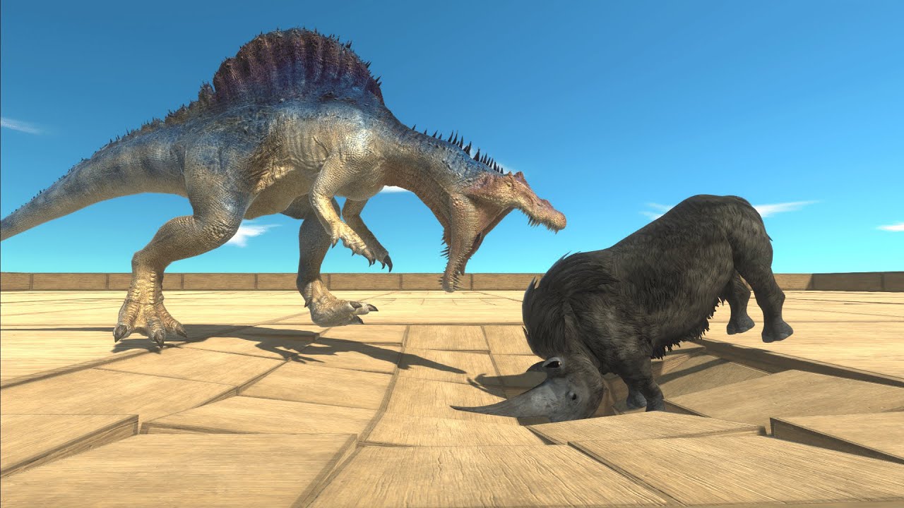 Carnivore & Herbivore Dinosaurs vs Modern + Prehistoric Mammals On ...