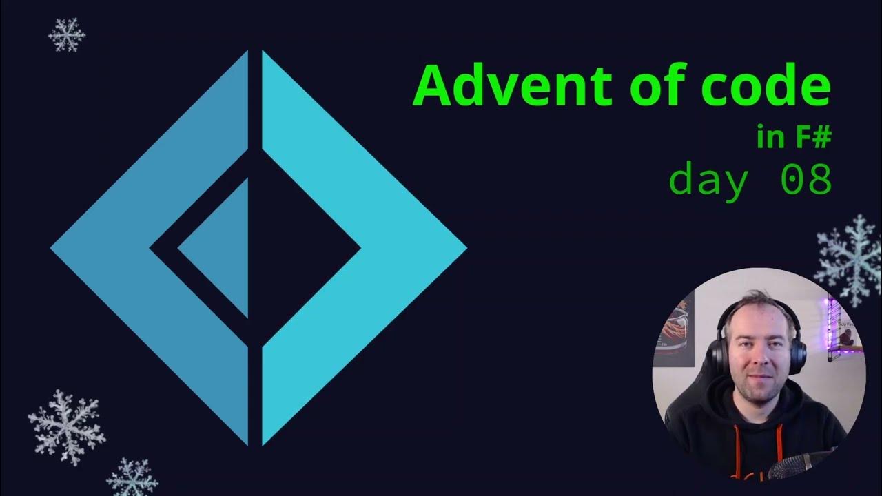 🎄 Advent of code 2023 in F# - day 8 - PART 1 ⭐ - YouTube