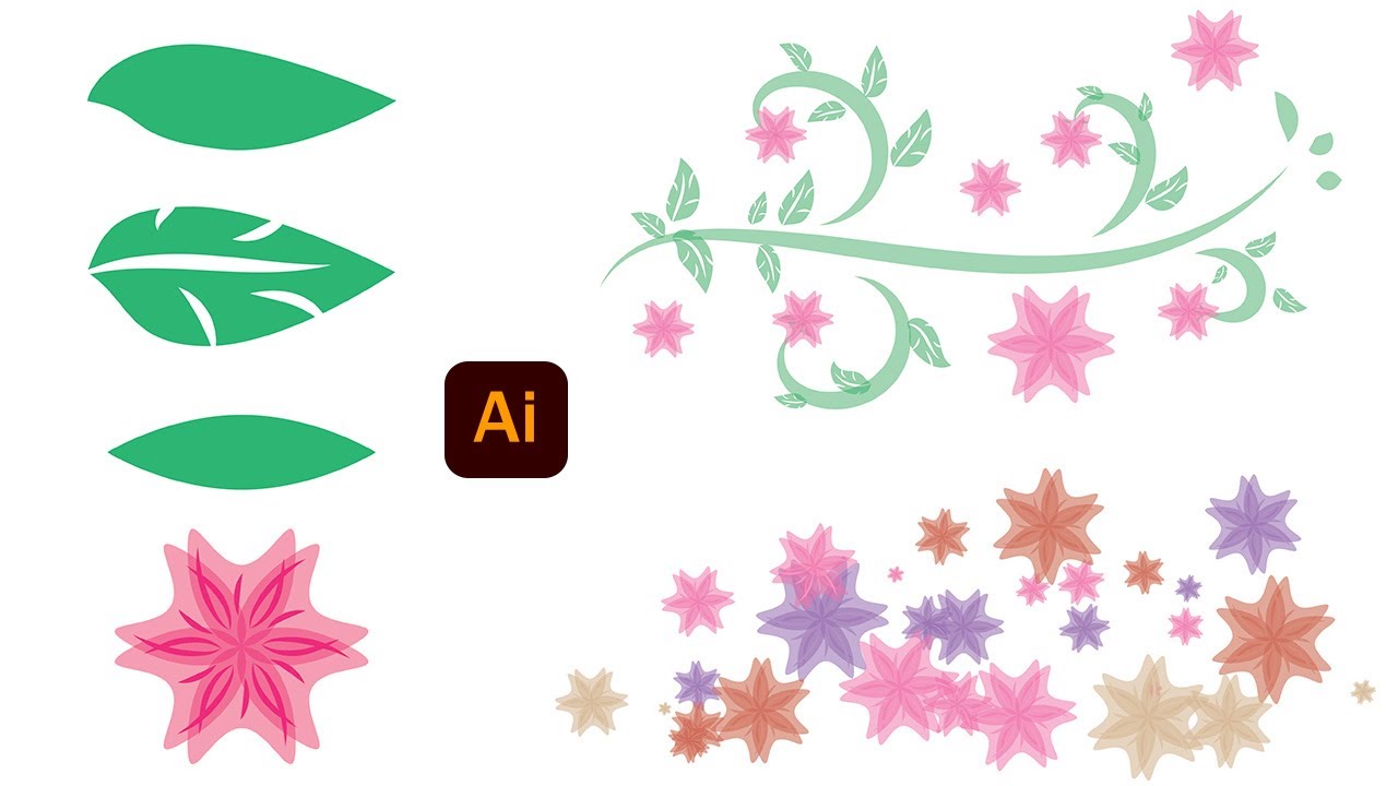 how to make your own custom brushes in illustrator | custom brush tutorial 1 - YouTube