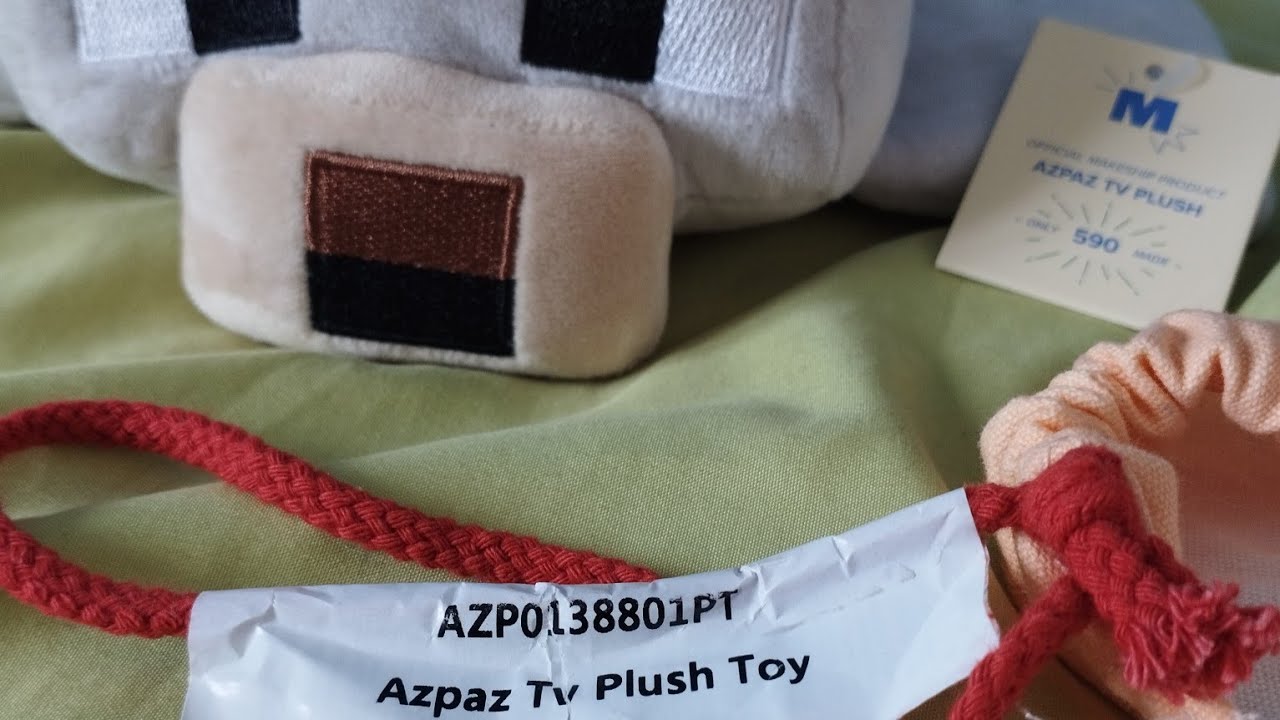 Unboxing de la peluche Azpaz Tv (C'est Incroyable 😍) - YouTube