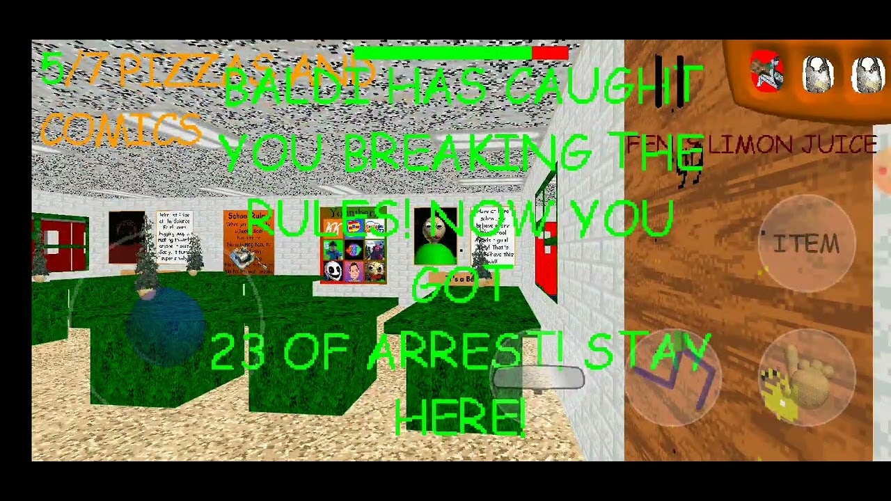 Baldi's Basics Character Swap Android! - YouTube