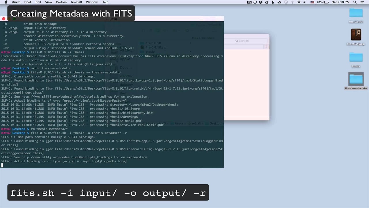 Installing and Using FITS - YouTube