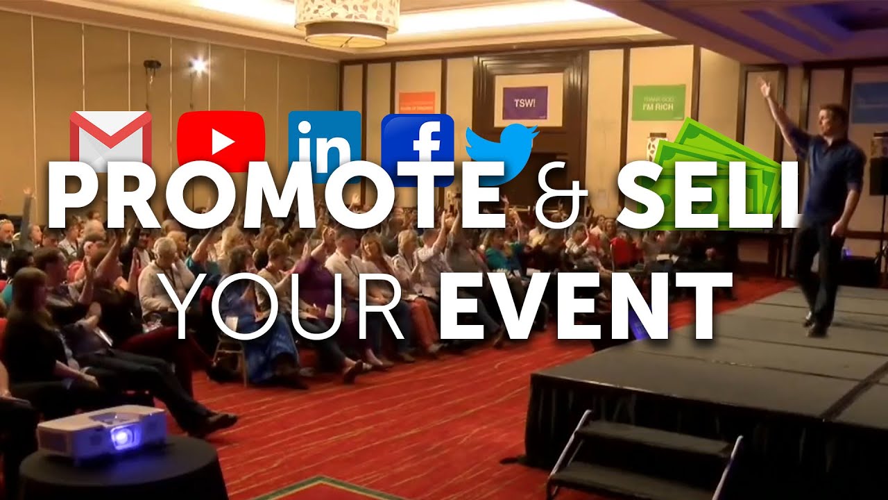 How To Promote and Sell an Event - YouTube