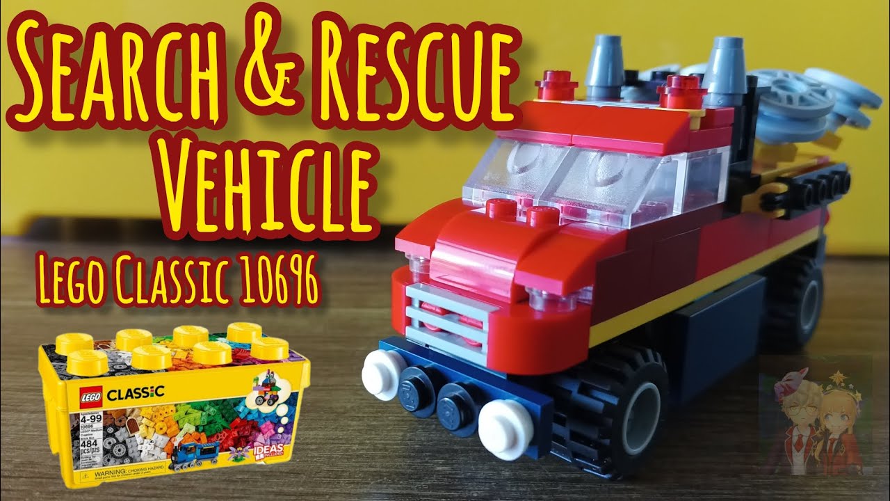 LEGO Classic 10696 "SEARCH & RESCUE VEHICLE" - Instructions on how to ...