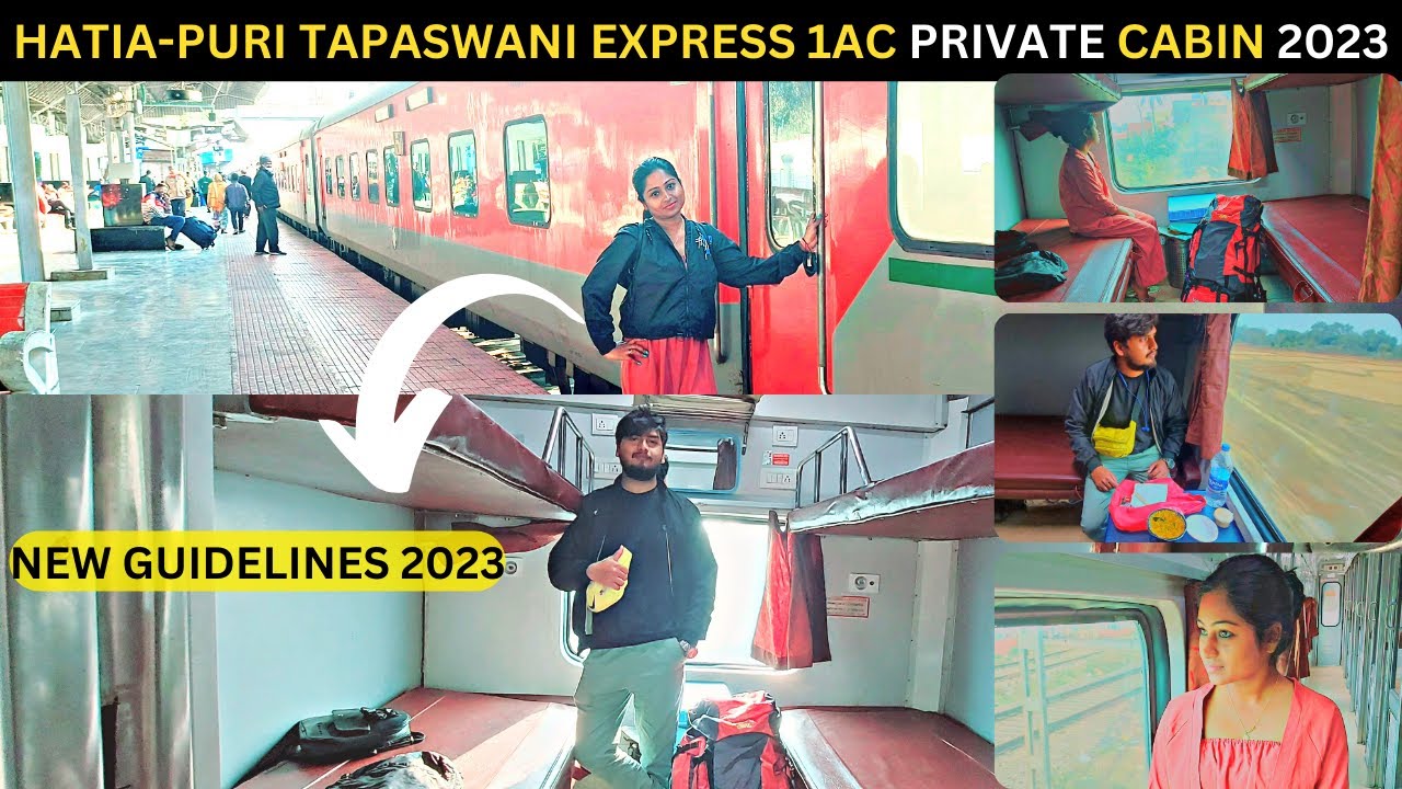 Tapaswani Expess cabin/coupe tour 2023 |General ki ticket me 1ac cabin ...
