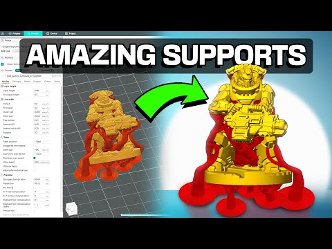 The BEST Supports for FDM MINIS - Process & Settings!