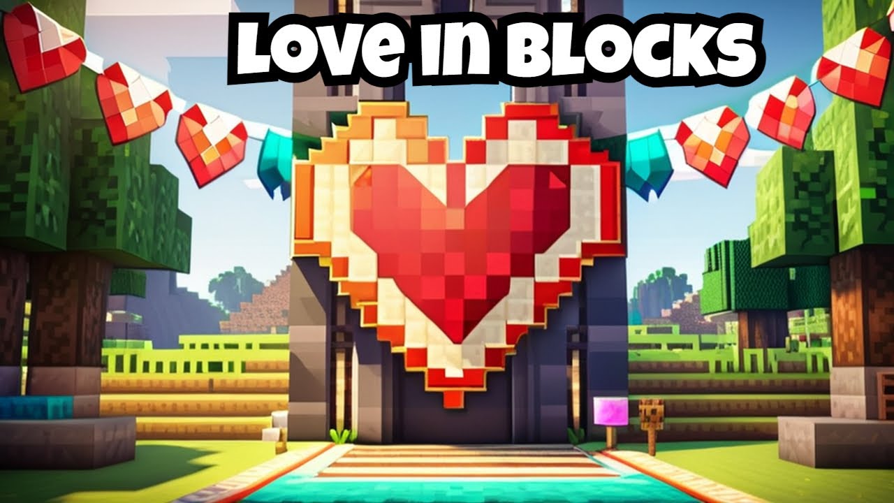 How To Make A Fancy Heart Banner In Minecraft - YouTube