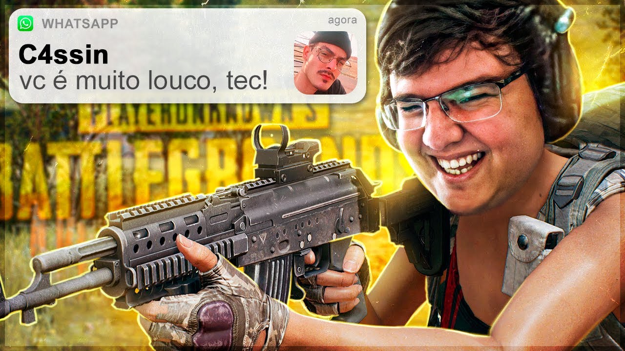 O JEITO LOUCO DE JOGAR DO TECNOSH | PUBG - YouTube